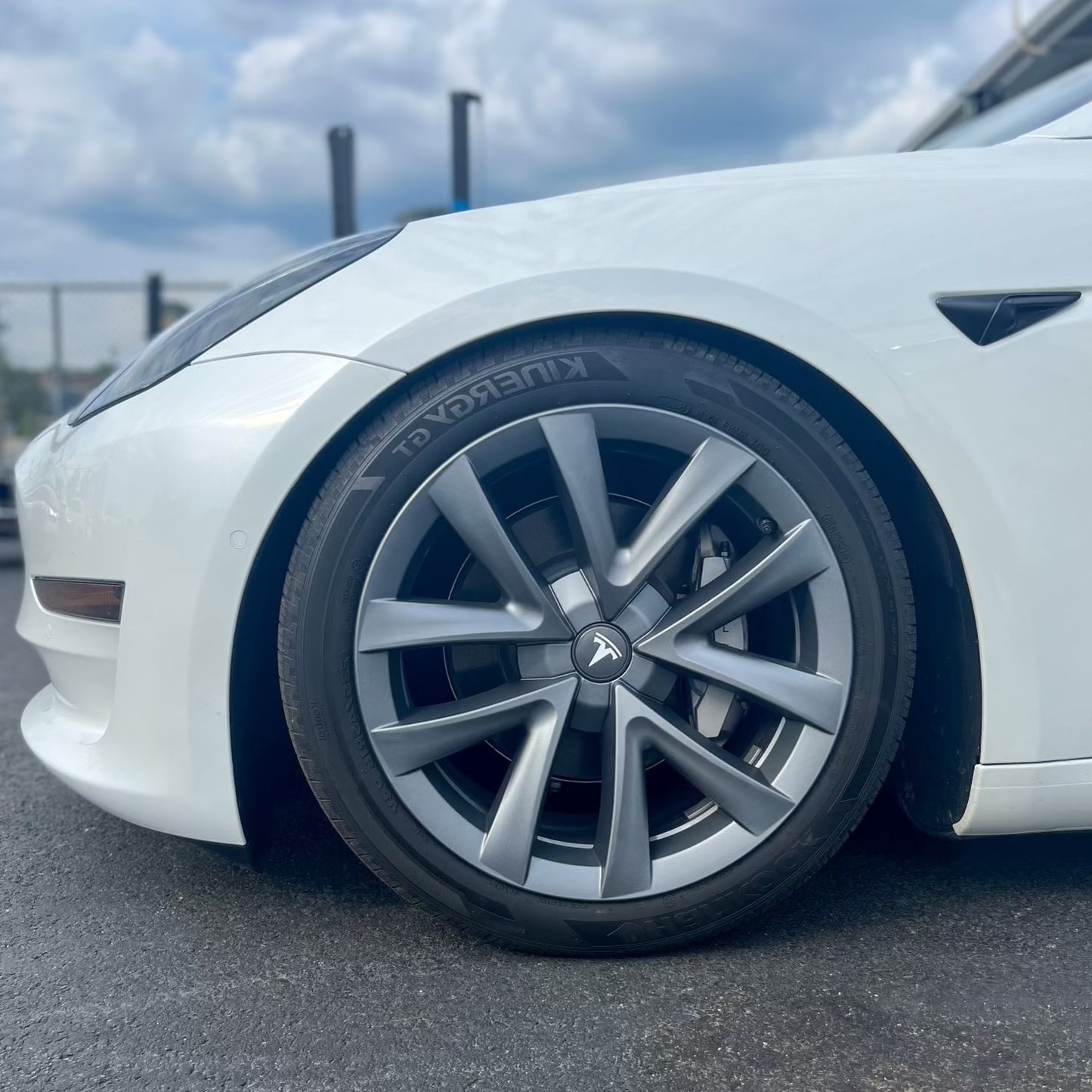 Tesla Model 3 Plaid Styled Aero Wheel Cover Set – Plugged In Performance