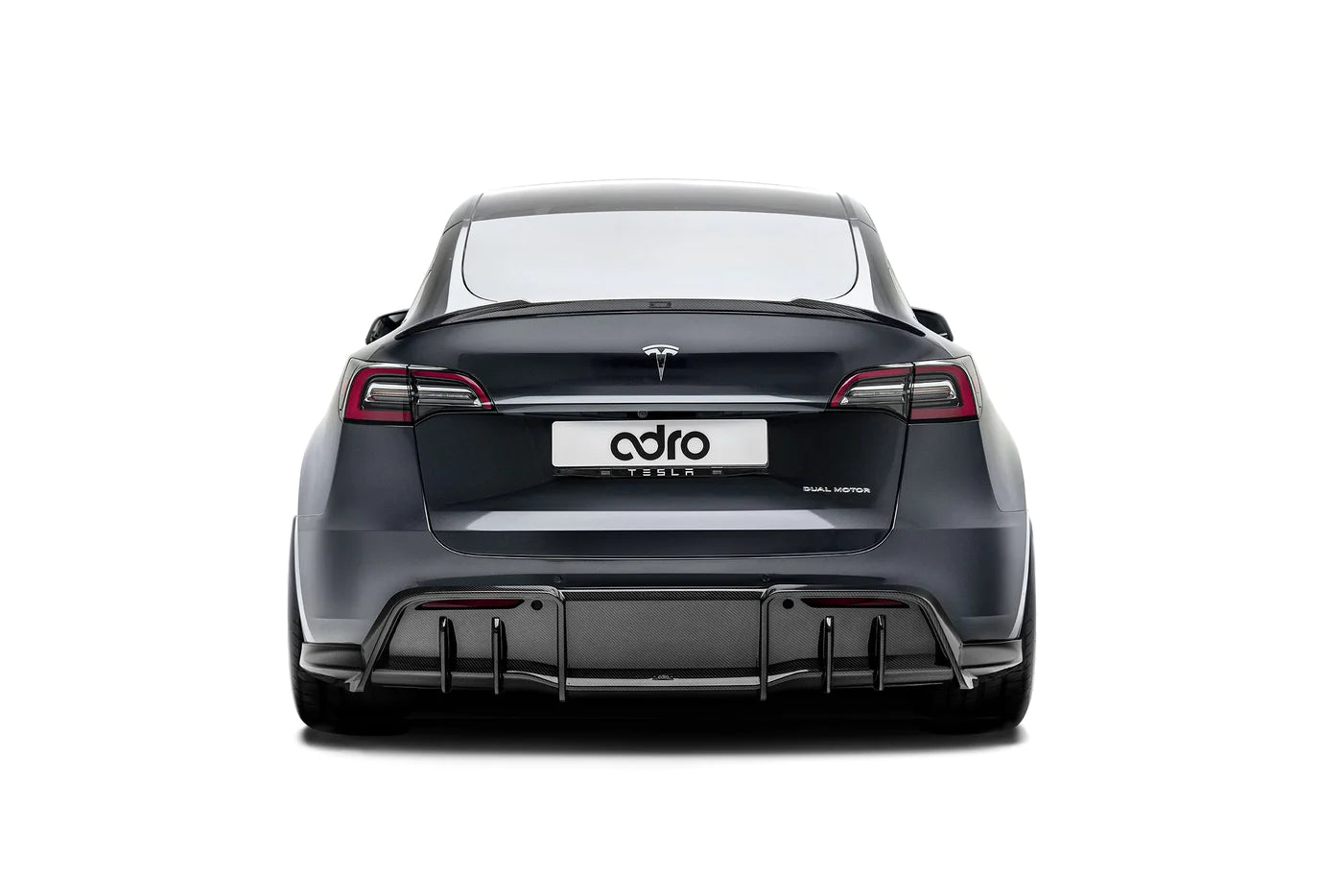 ADRO TESLA MODEL Y PREMIUM PREPREG CARBON FIBER REAR DIFFUSER | Plugged ...